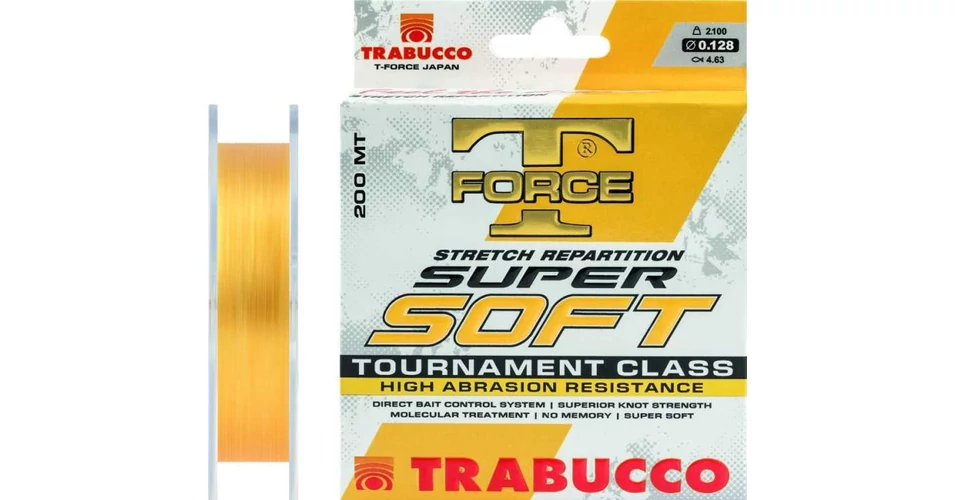 Trabucco T-Force Super Soft 200m monofil zsinór - Univerzális - Horgászoktól horgászoknak ...